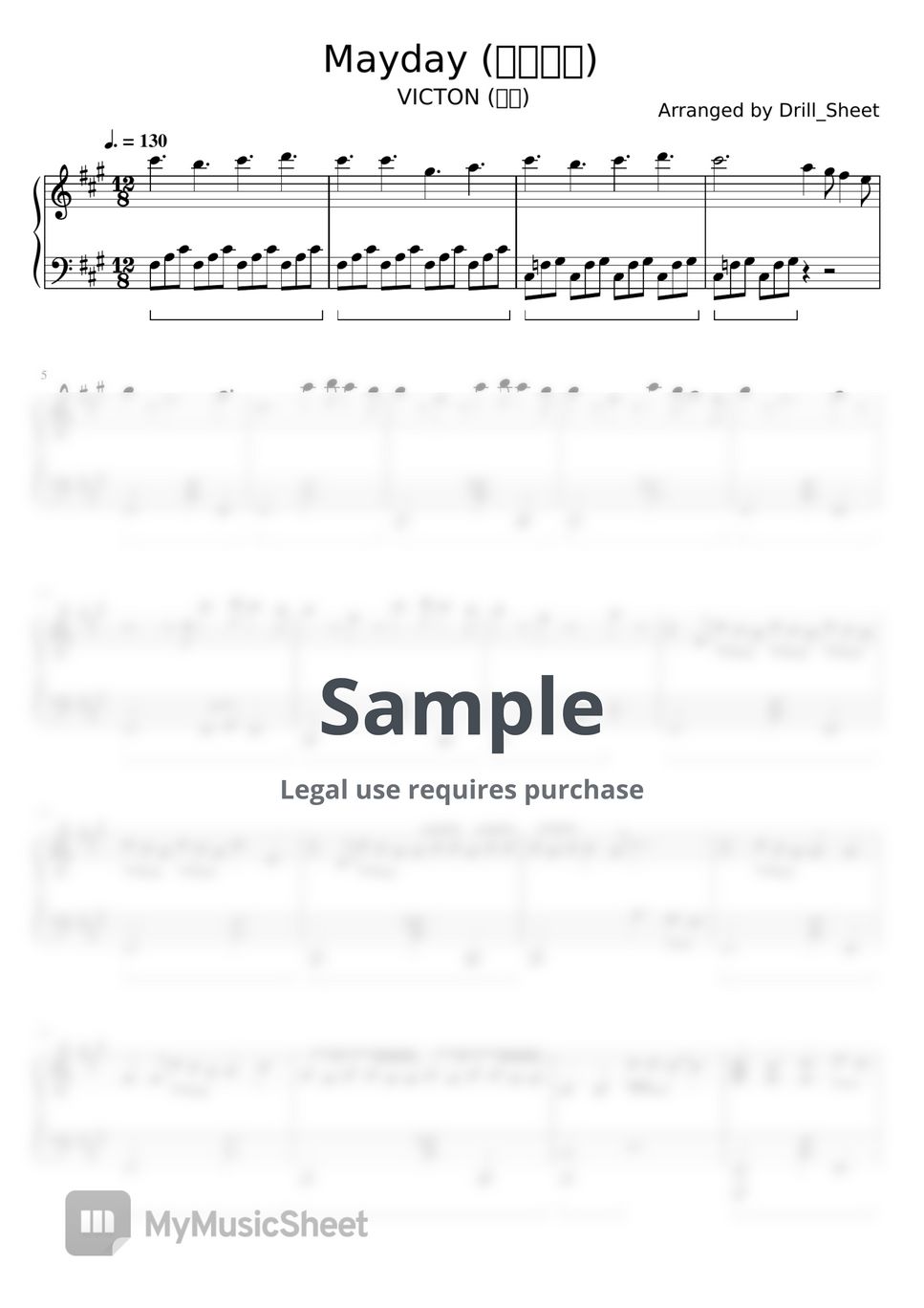 VICTON - Mayday Sheets by Drill_Sheet