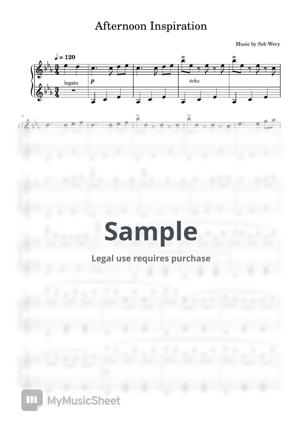 Seb Wery - Afternoon Inspiration Sheets by Seb Wery