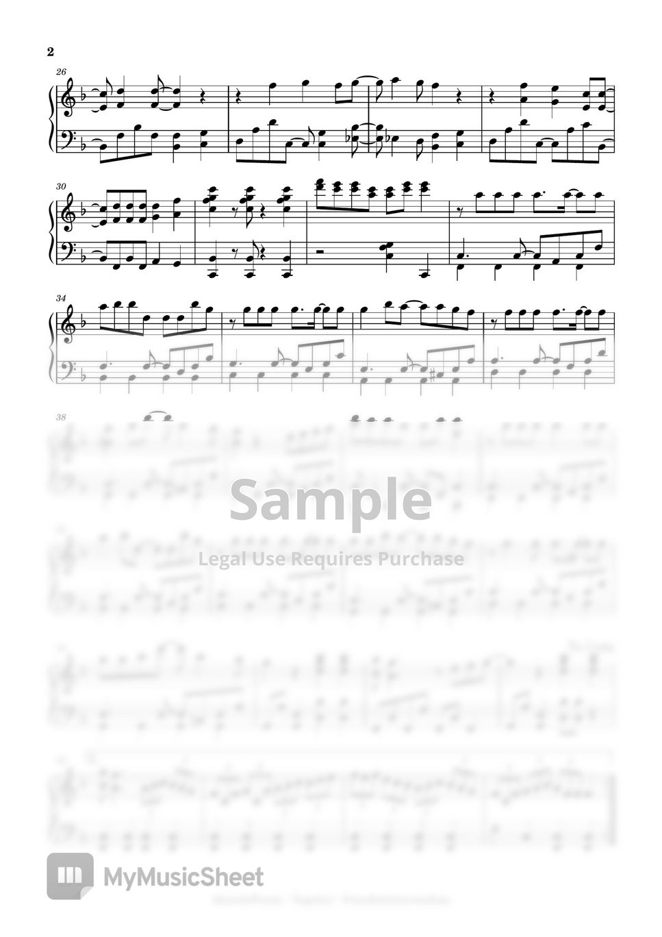 Fumie Akiyoshi - Together Sheet Music by Mopianic