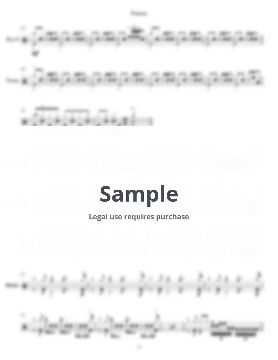 Paramore - Fences Sheets by Evan Aria Serenity