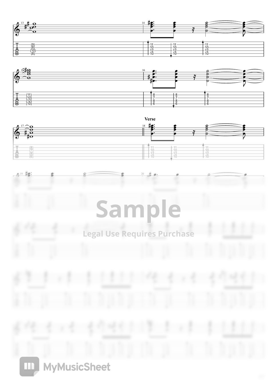 NewJeans - Super Shy Tab + 1staff by Rob Ethereal