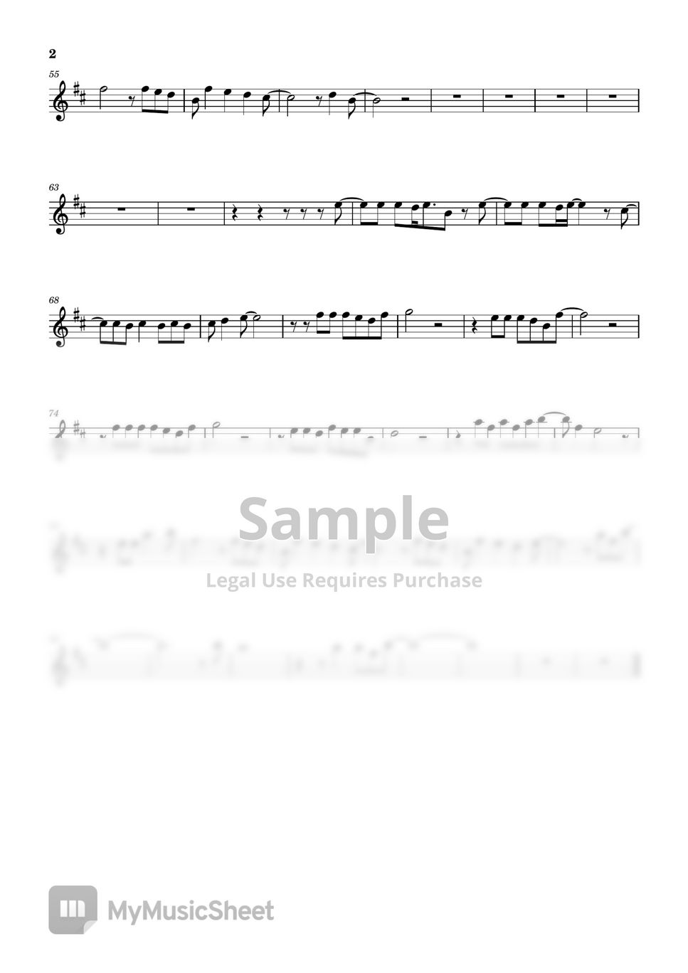 Miley Cyrus - Flowers (Tenor Sax) Sheet Music by WendaMusic