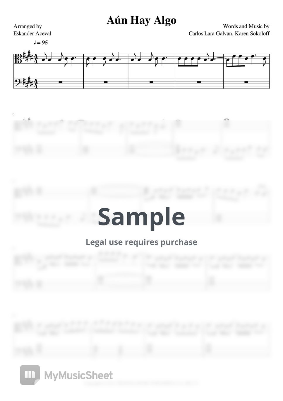 RBD - Aún hay Algo Sheets by esac