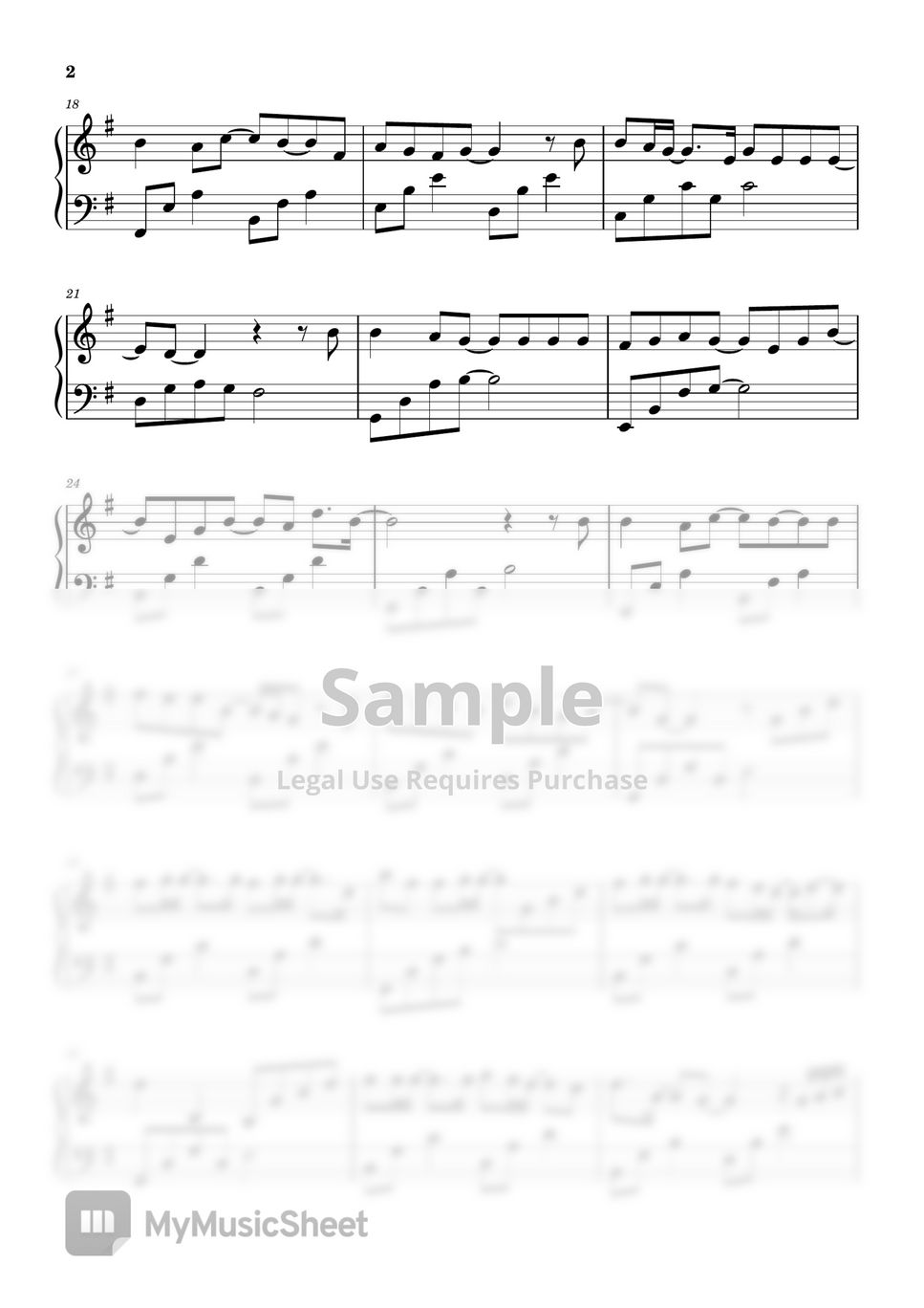 Melo-D - Just Say Hello Sheets by Yuriko Piano