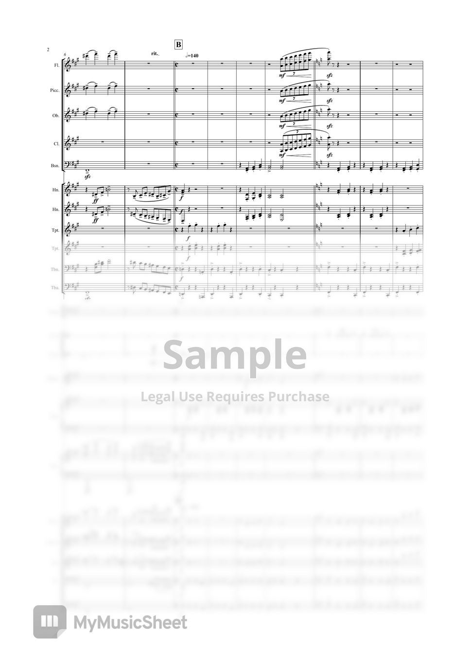 Alan Menken - Beauty and The Beast - Overture for Orchestra - Score and Part Sheet Music by Hai Mai