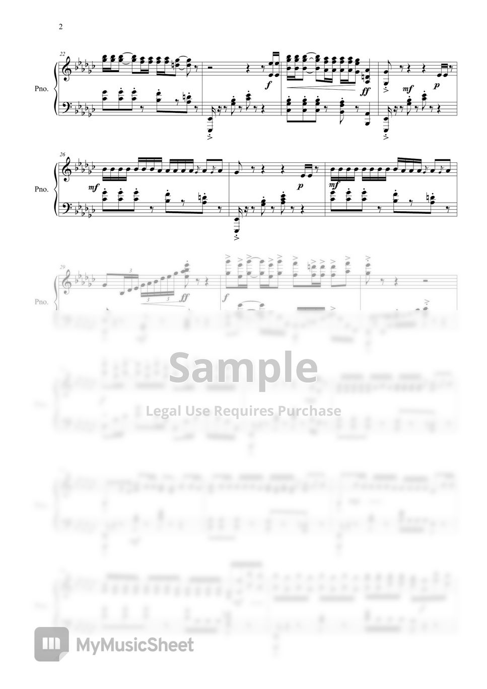 CHANGMO - Maestro Sheets by PianoLog