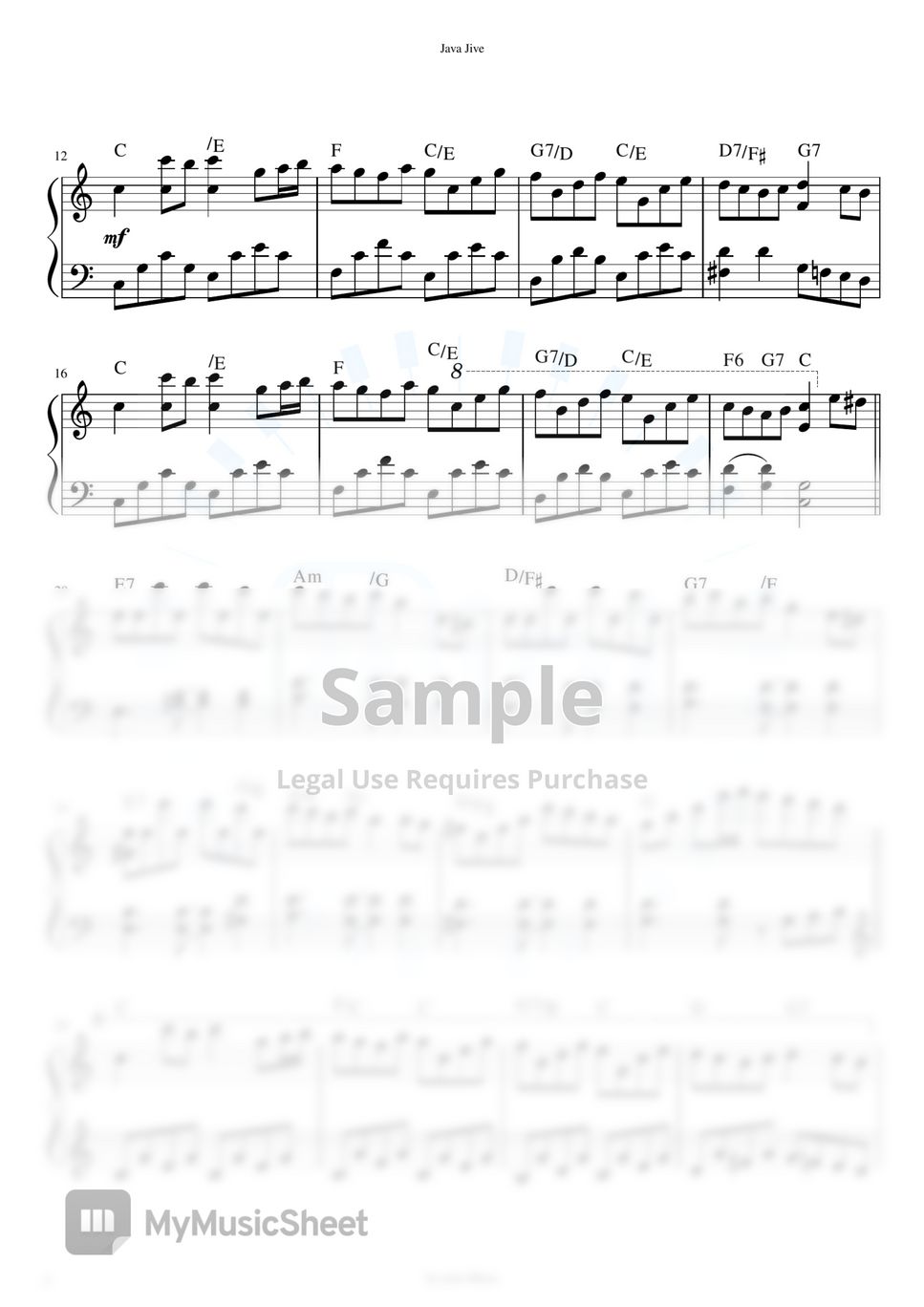 Frank Mills - The Happy Song Sheet Music by mini Music