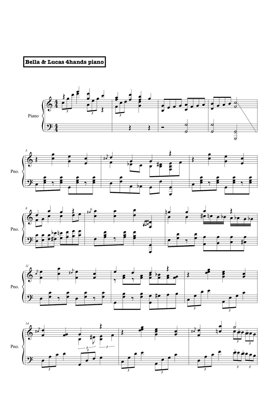 PORORO - Opening Song (Solo Piano) Sheet by Bella&Lucas