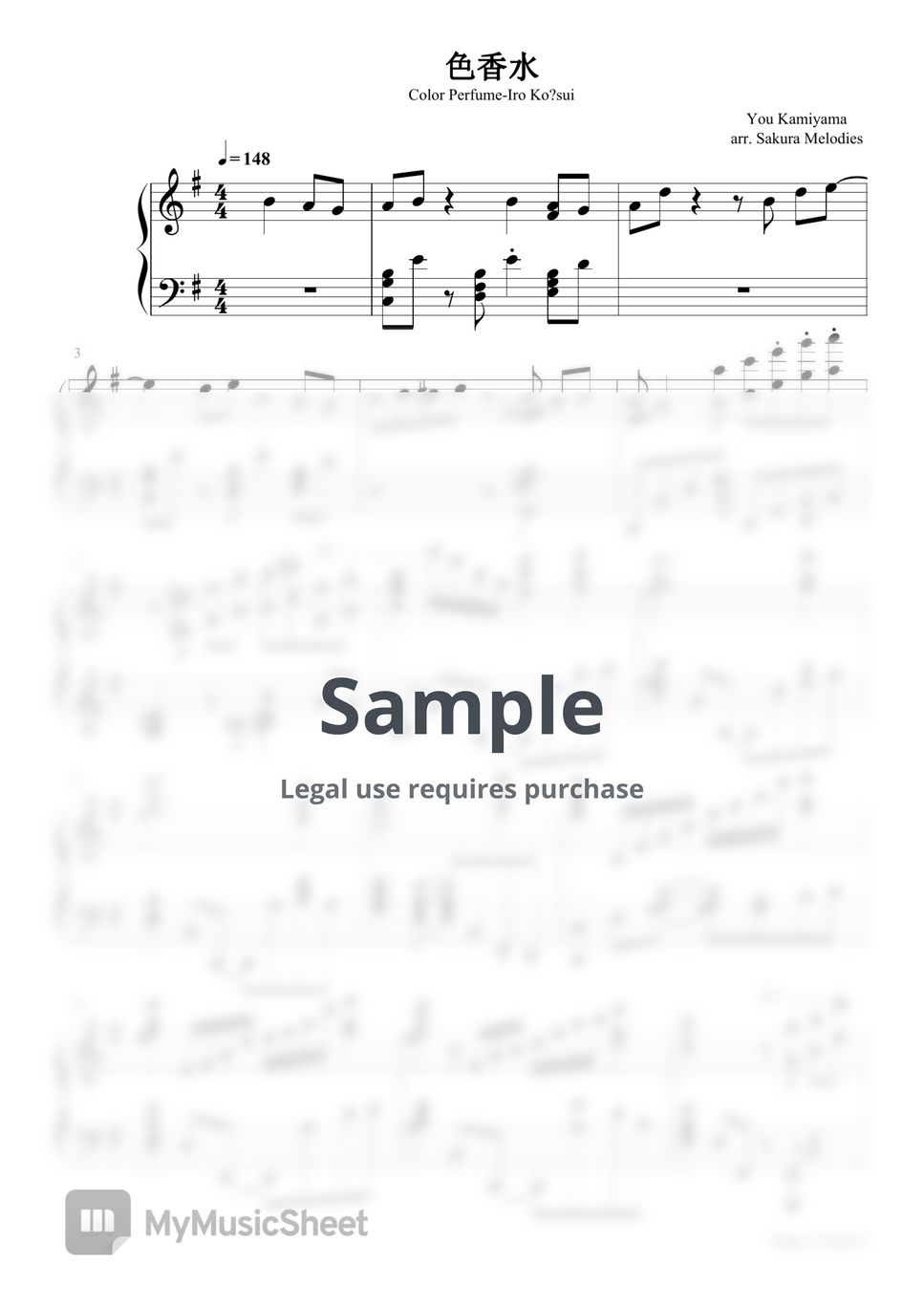 Yoh Kamiyama - Color Perfume (Iro Kо?sui-Hori-san to Miyamura-kun OP ...