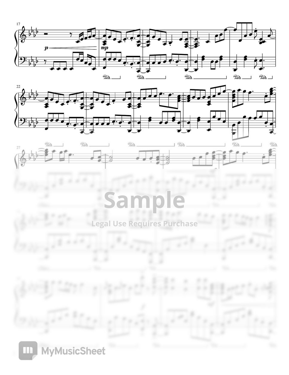 Takeshi Abo - Will be Venus (Megadimension Neptunia VII OST) Sheet Music by Aoryn (MyReminiscence)