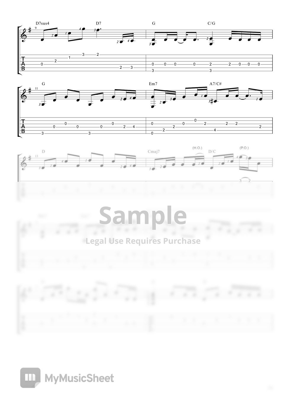 쉬운기타타브악보 Ccm 욥의 고백 이원진 Sheets By Daniel K