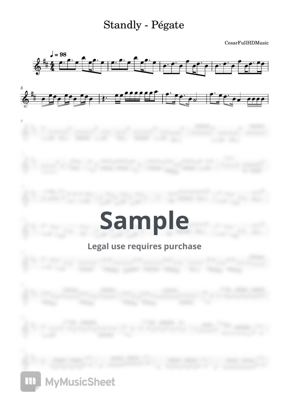 Standly - Pégate Sheets