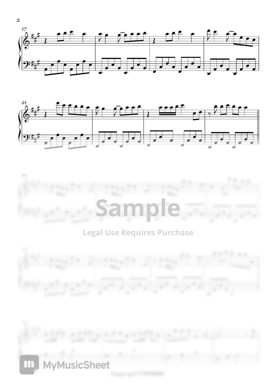 IU (아이유) - Celebrity (Easy Version) Sheets by MINIBINI