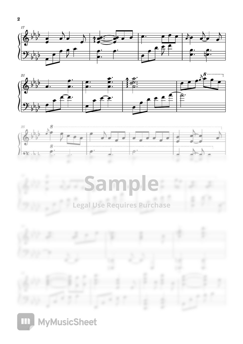 Shugo Chara! hoshina utau - Heartful Song Sheet Music by YummTaeng