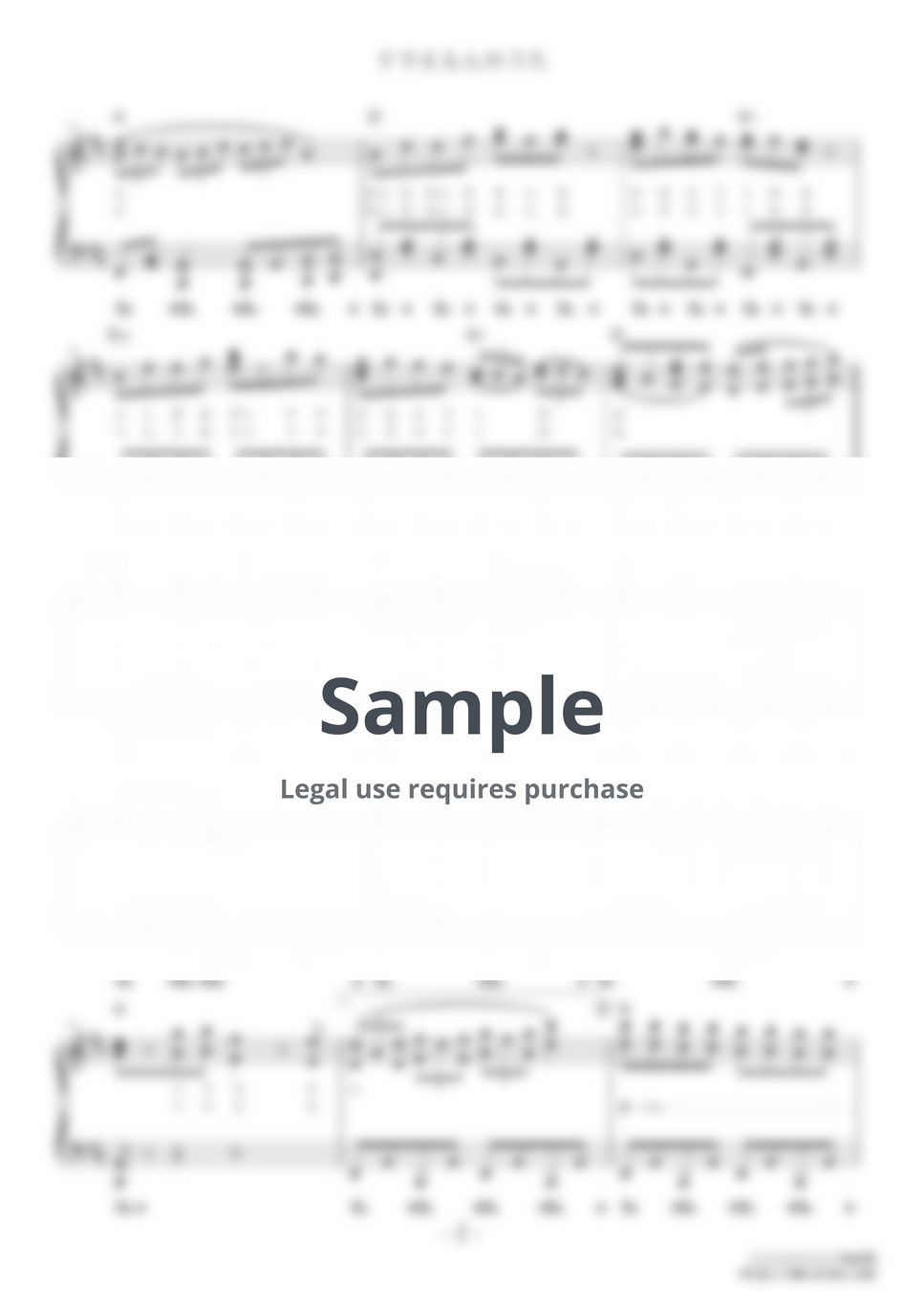 Kumiko Osugi - Doraemon no Uta (★★★★☆/Doraemon OP) Sheets by D-sun