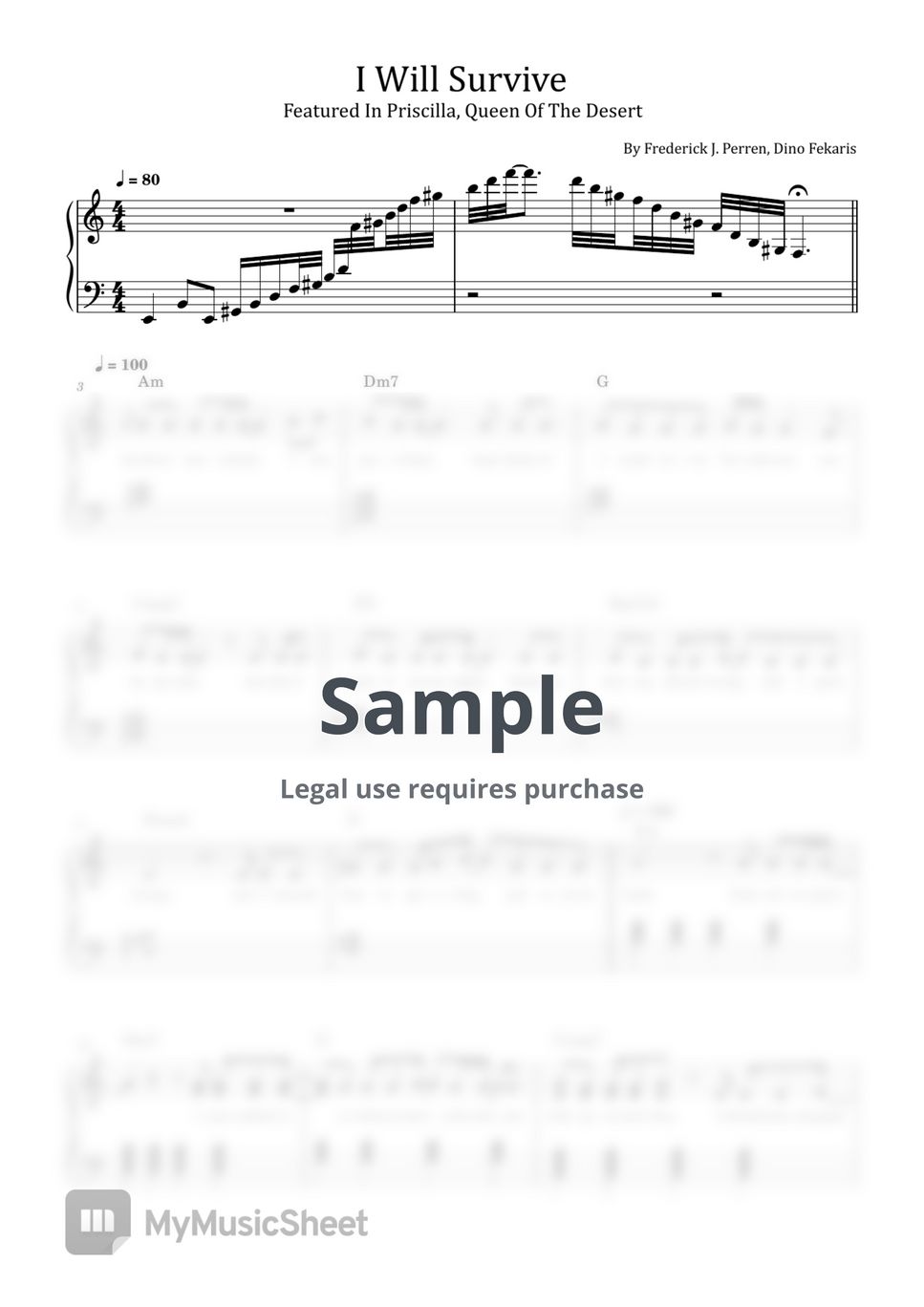 Frederick J. Perren, Dino Fekaris - I Will Survive (Gloria Gaynor - Featured In Priscilla, Queen ...