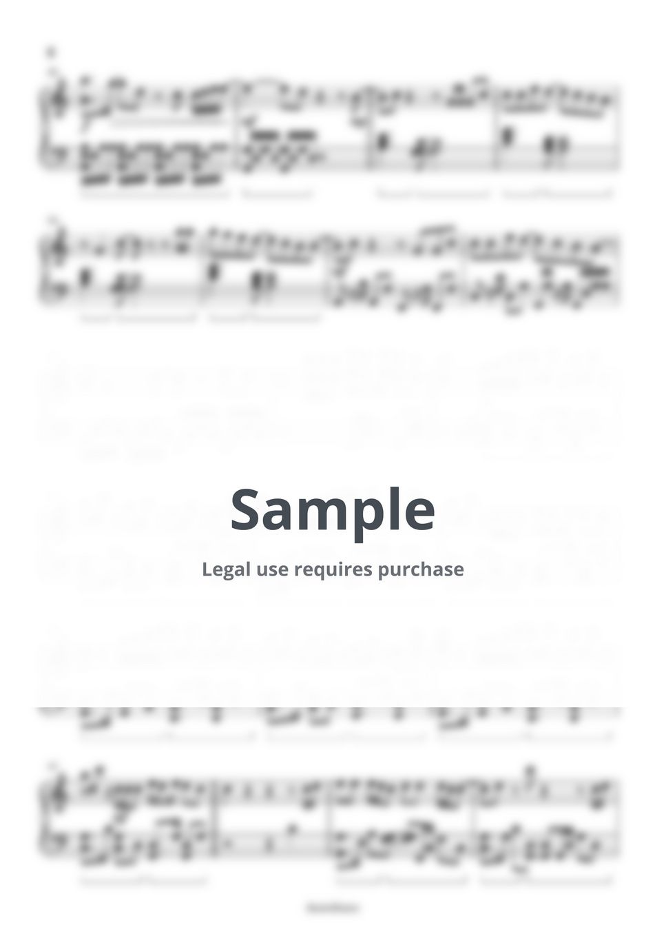 TXT - Can't We Just Leave the Monster Alive? (Hard version) 악보 by ...