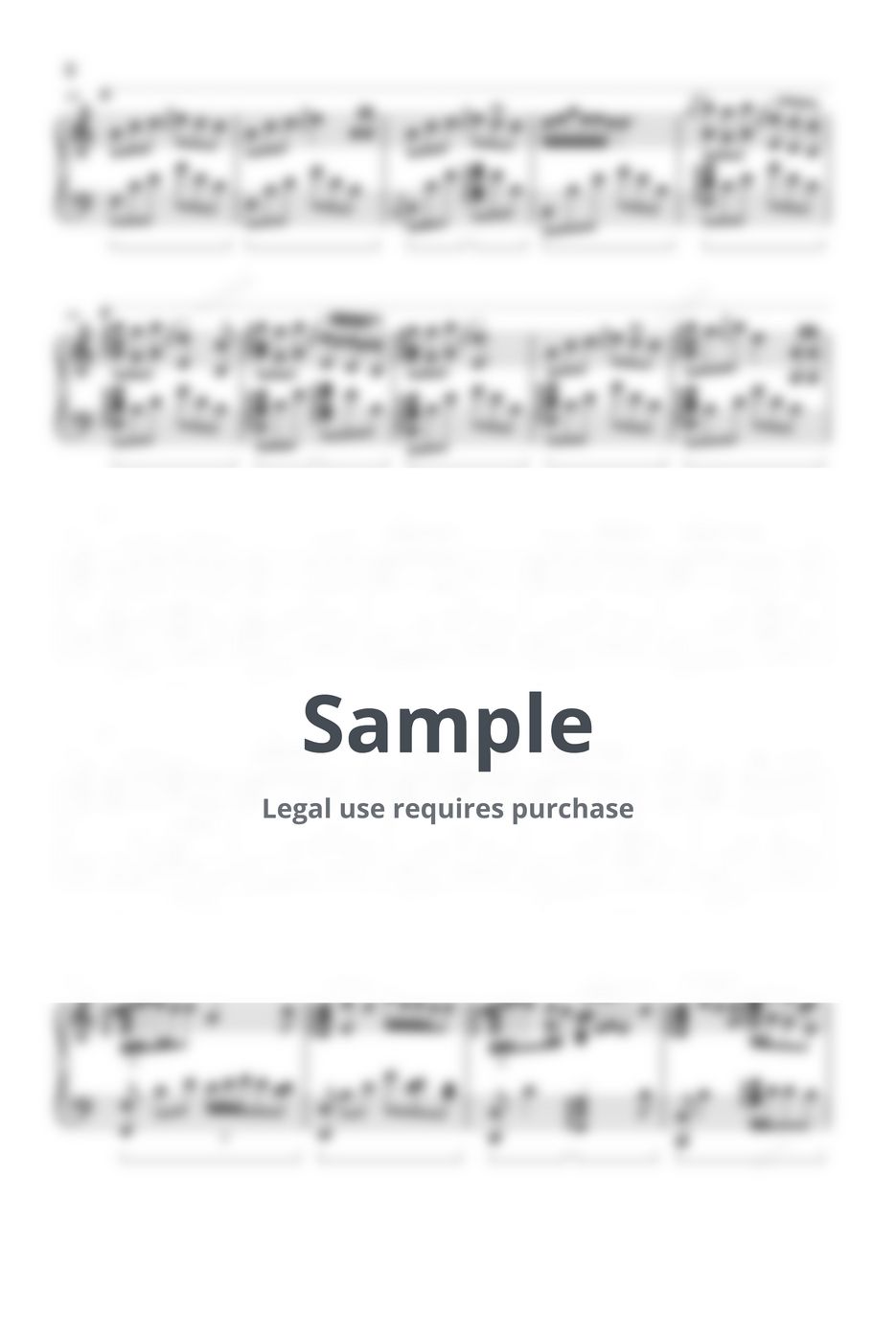 mj apanay、aren park - time machine Sheet Music by wyn