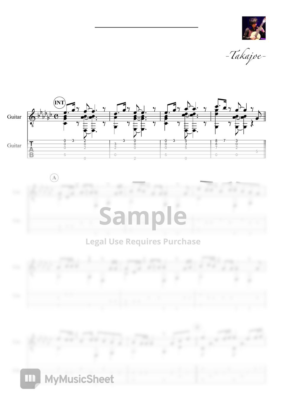 ARASHI - One Love：Reborn Sheets by Takajoe