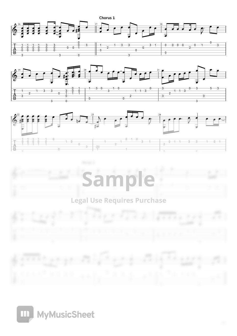 TWICE - Be as One (Easy, 1/10) TAB by NZJonosong