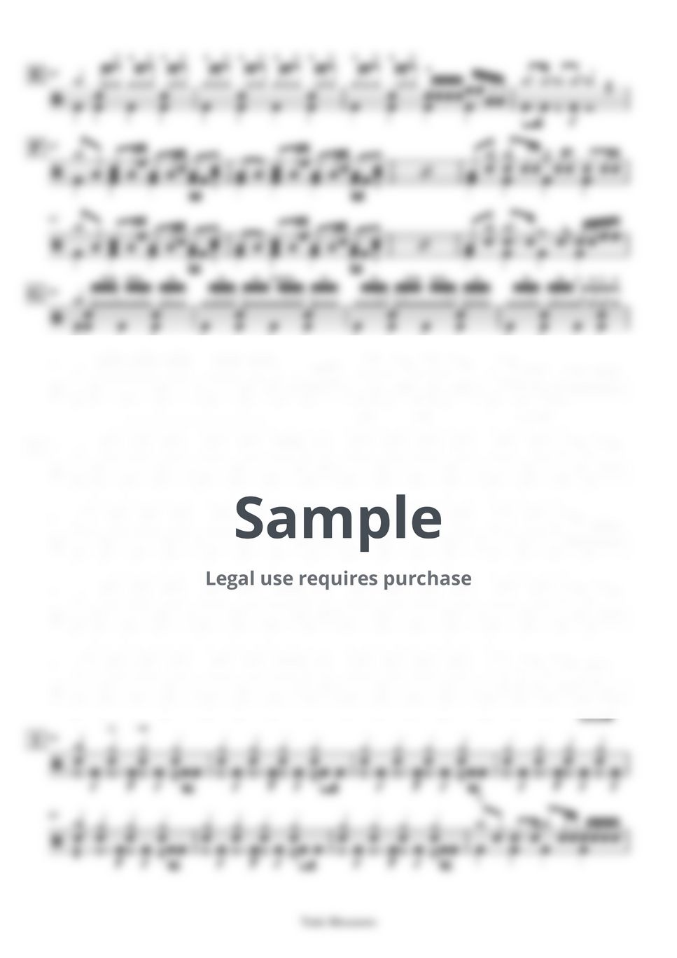 SPYAIR - 轍〜Wadachi〜 Sheets by Taiki Mizumoto