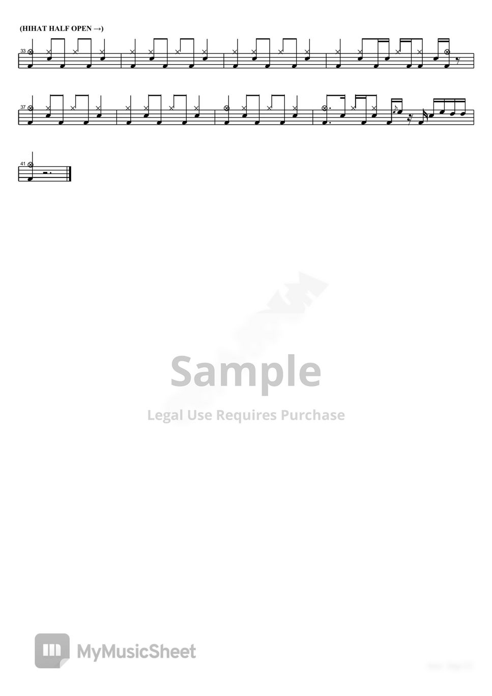 데이브레이크 - Intro Sheets by COPYDRUM