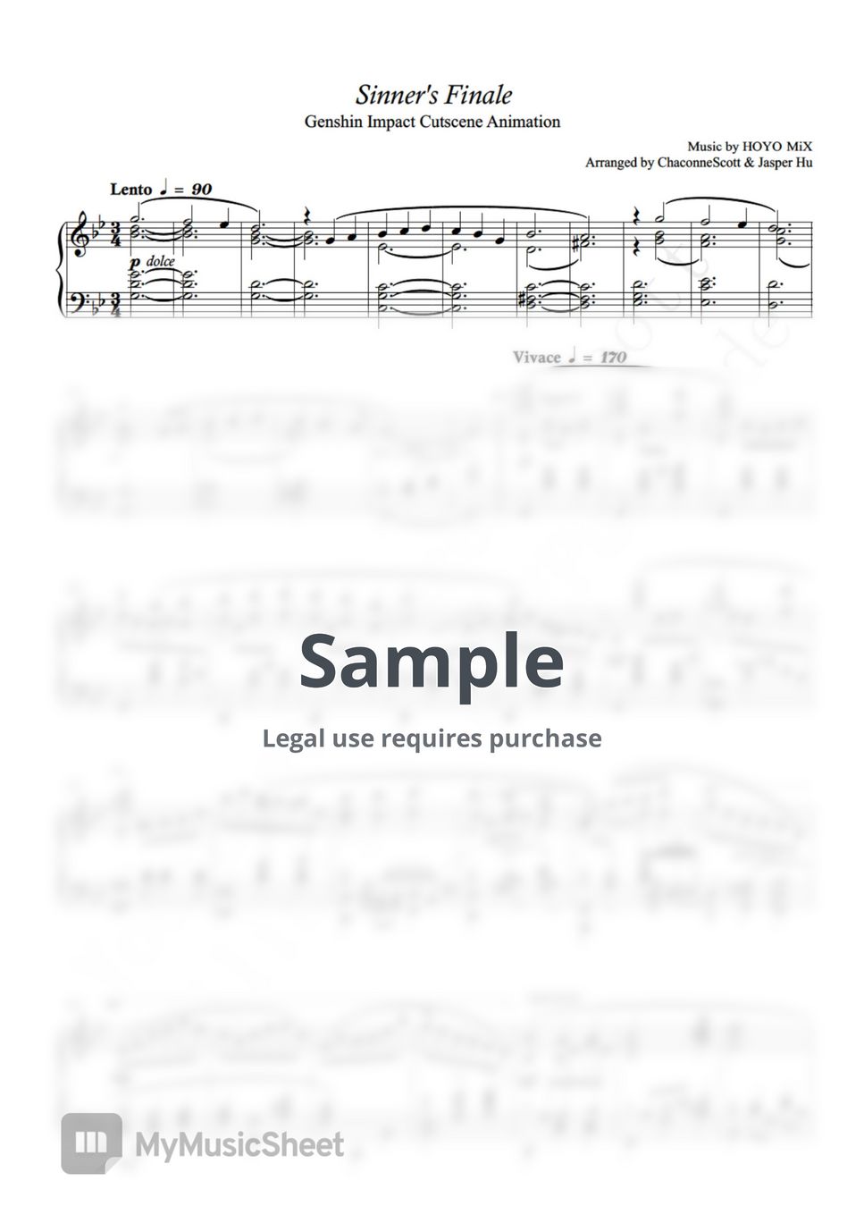 HOYO-Mix - Sinner's Finale (Focalors Dance) (Genshin Impact 4.2 ...