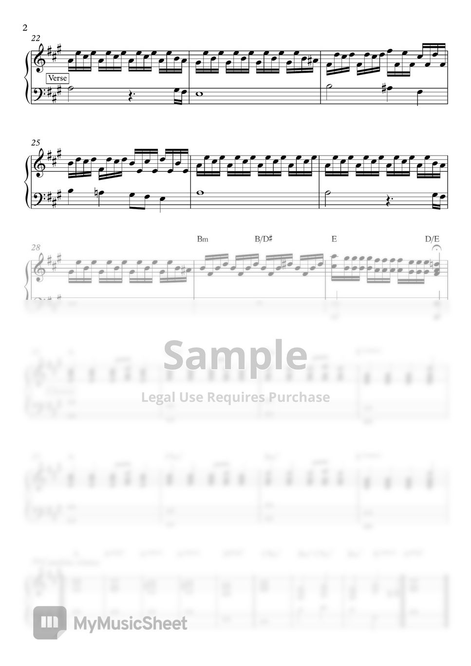 Mia Martini - Minuetto (Spartito pianoforte) Sheet Music by Francesco ...