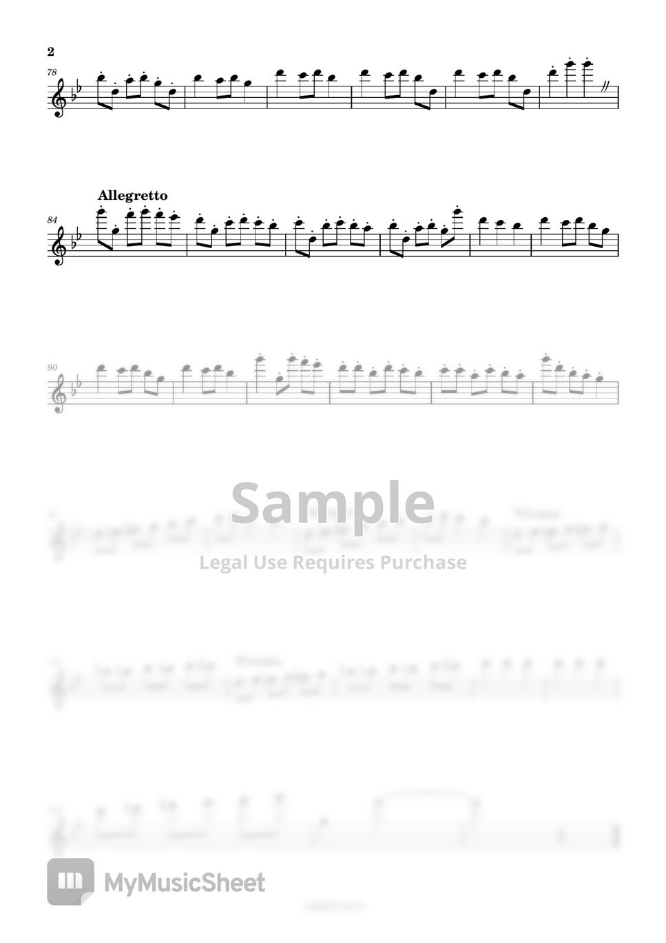 미콜라 레온토비치 Carol Of The Bells 크리스마스 캐롤 반주 Mr 피아노 악보 Sheet By 심플플루트뮤직