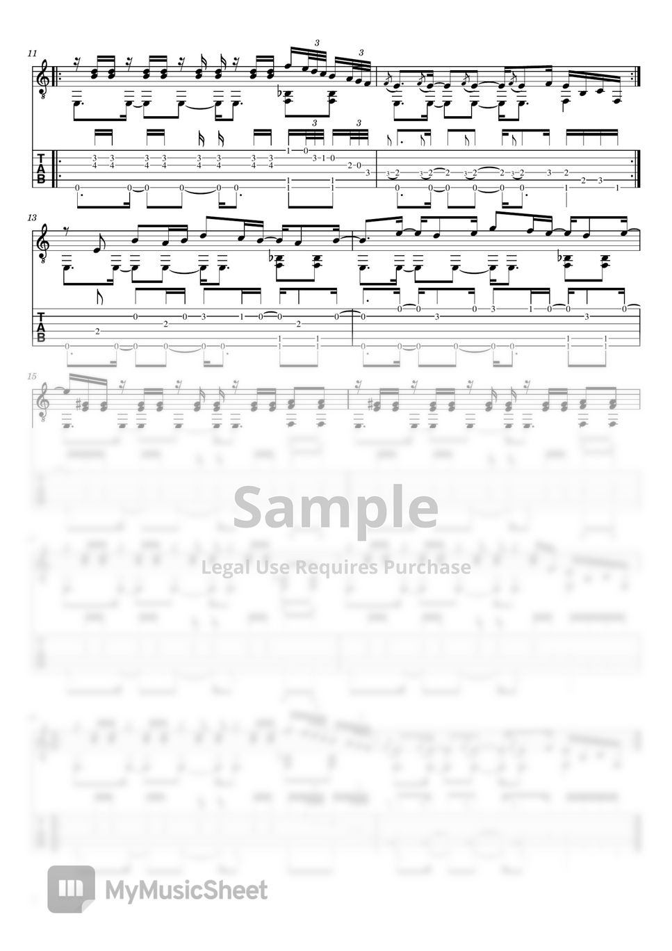 新世紀エヴァンゲリオン - Decisive Battle (Guitar Fingerstyle Solo) Tab + 1staff by ... 新世紀エヴァンゲリオン - Decisive Battle (Guitar Fingerstyle Solo) Tab + 1staff by ...