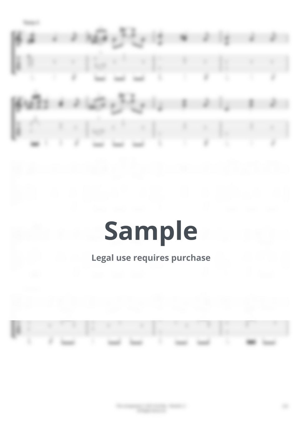 Novo Amor - State Lines Partitura by Demettri C