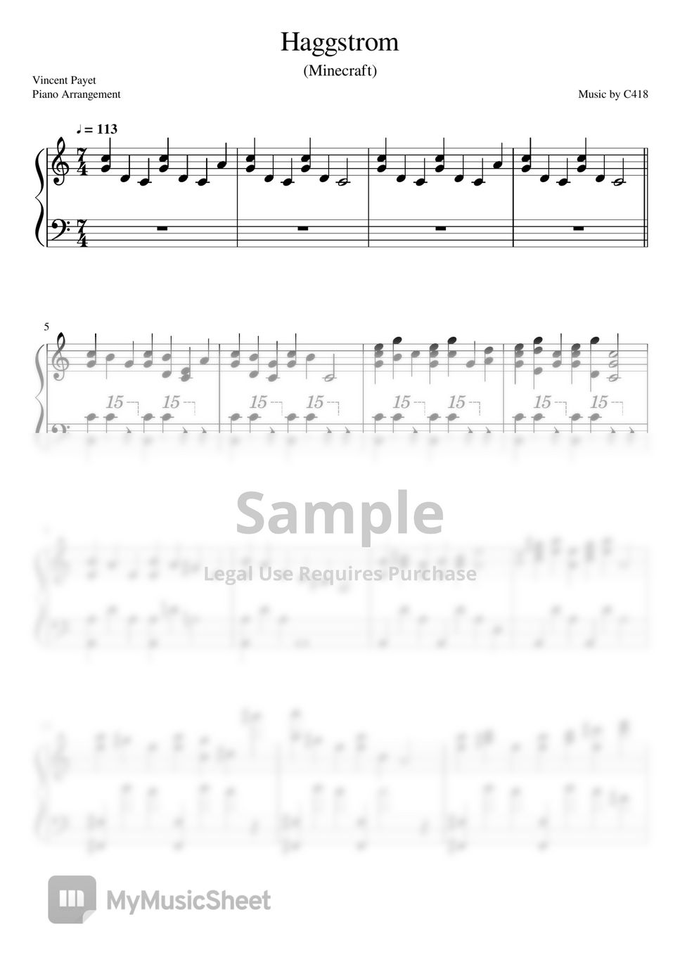 c418 - Haggstrom Sheets by Vincent Payet