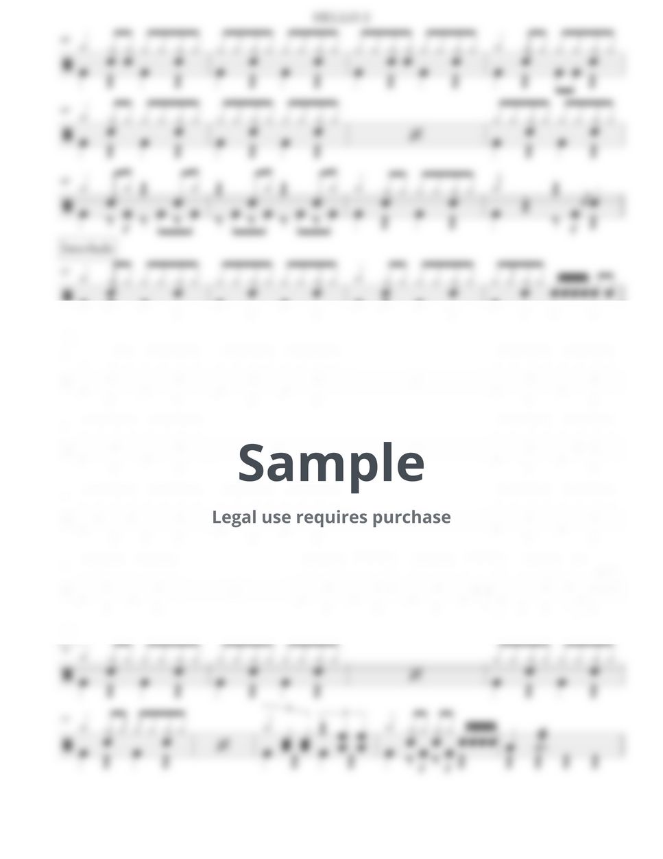 福山雅治 - HELLO Sheets by Arkadia Drums