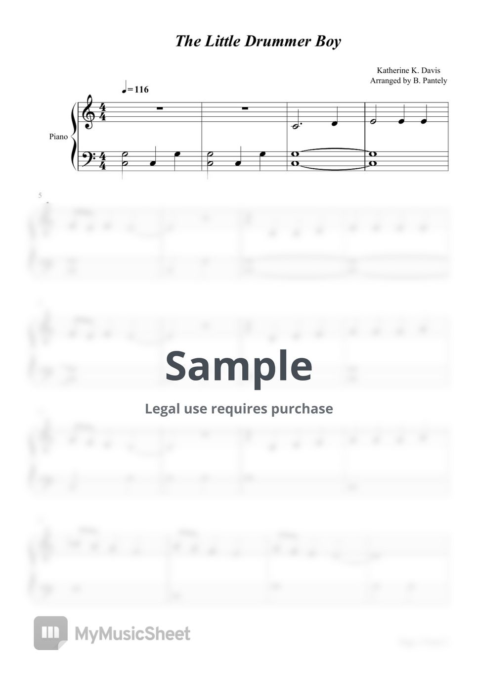 Katherine Kennicott Davis - The Little Drummer Boy (Carol of the Drum ...