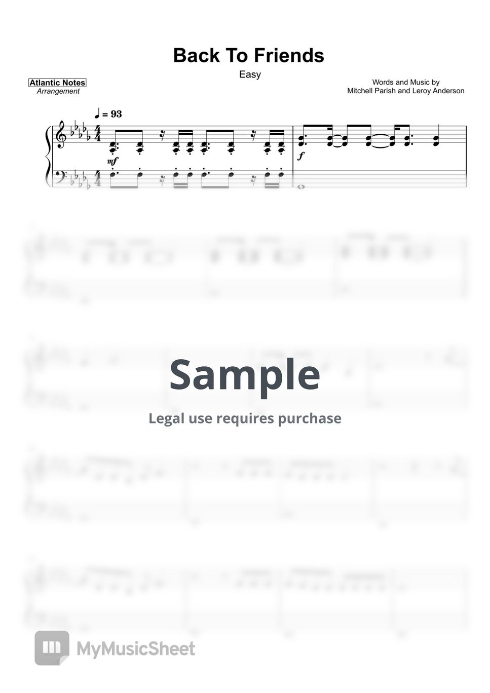Sombr - Back To Friends Sheet Music by Atlantic Notes