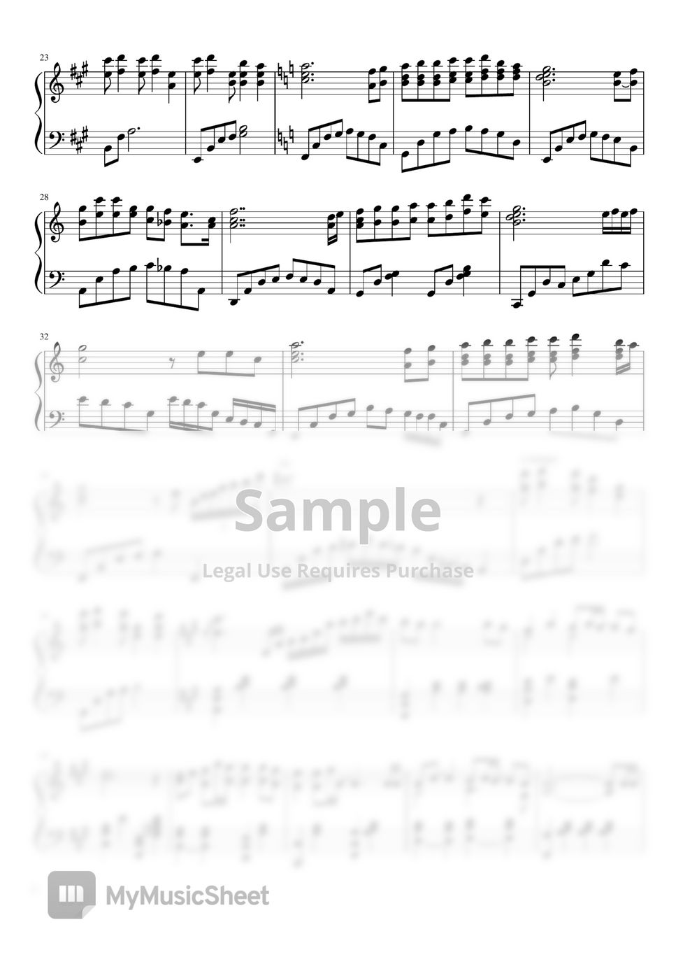 김보라 - 졸업(Graduation) Sheet by 김보라