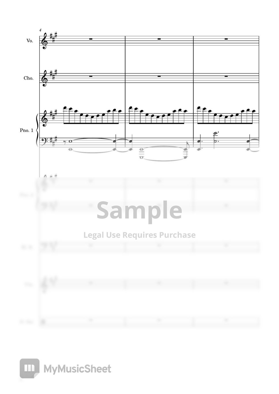 Orangestar - Uz (Band Score) Sheets by Ray