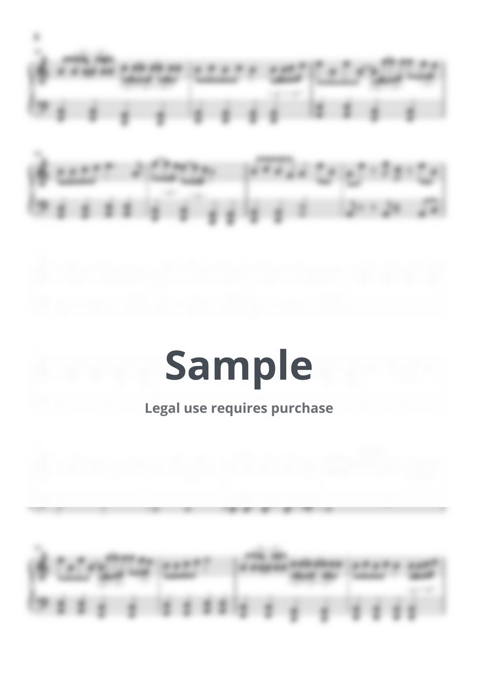 KAJ - Bara Bada Bastu (Easy) Sheet Music by TheddyKeys