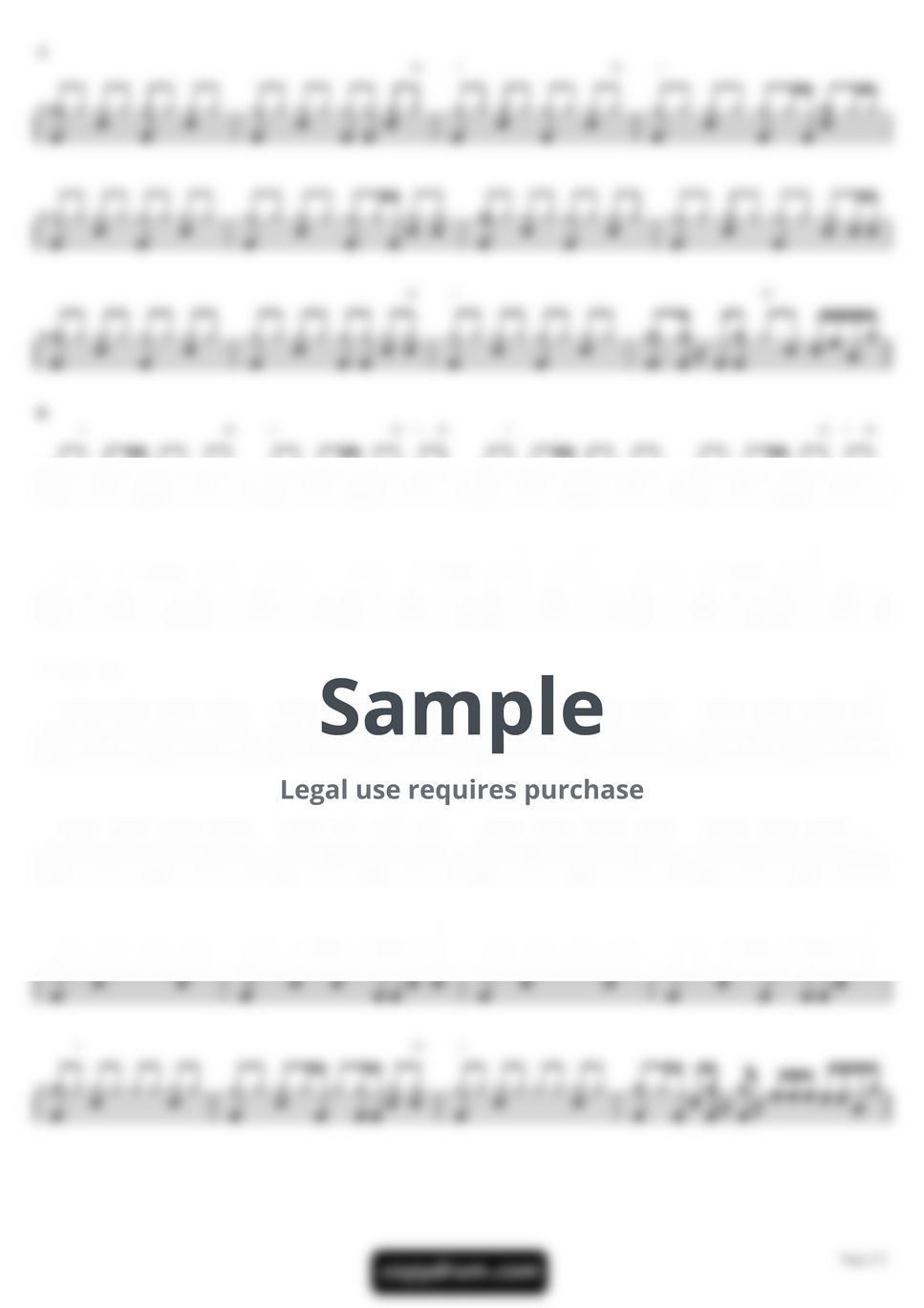 Toto - In A Word Sheets by COPYDRUM