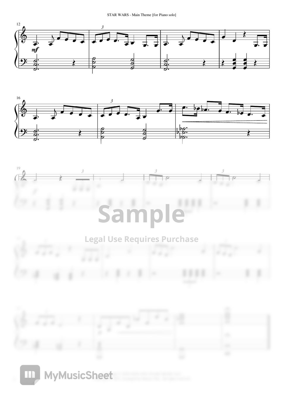 john-williams-star-wars-main-theme-piano-solo-sheets