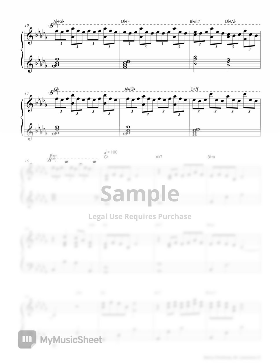 Ryuichi Sakamoto - Merry Christmas, Mr. Lawrence Main Theme Sheets by ...
