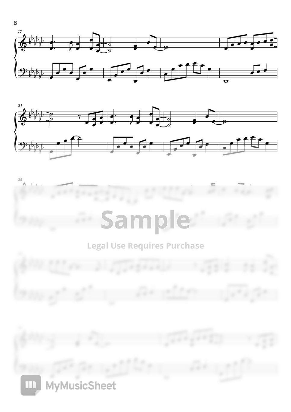 Bandari - Annie's Wonderland (Version 1 and Version 2) (Sheet Music ...