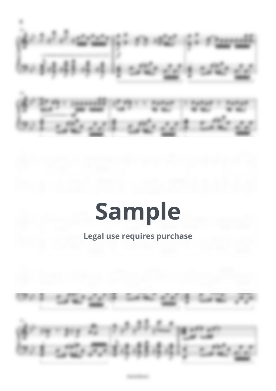 TXT - Maze in the Mirror 악보 by dustofstarz