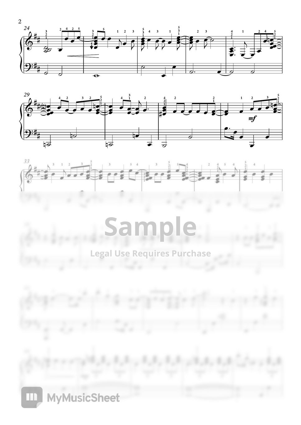 George Michael - American Angel Sheets by Adelina Piano