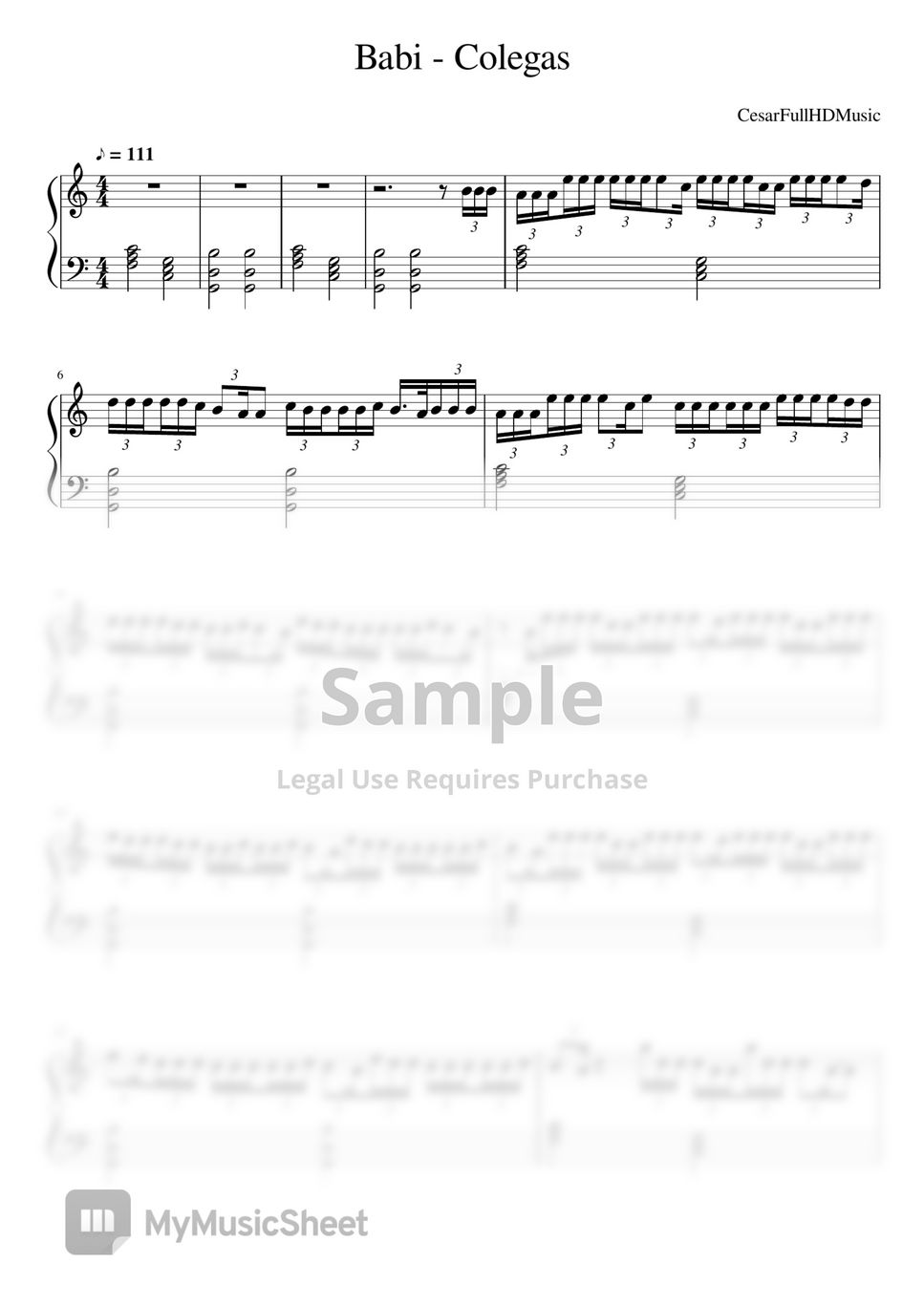 Babi - Colegas Sheets