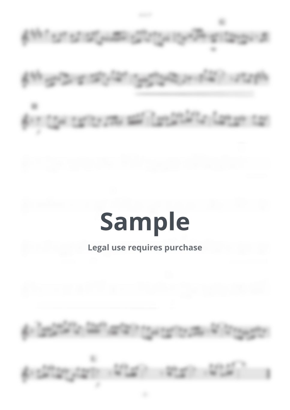 Ado - Elf ( inE♭) Sheet Music by Kaname@Popstudio