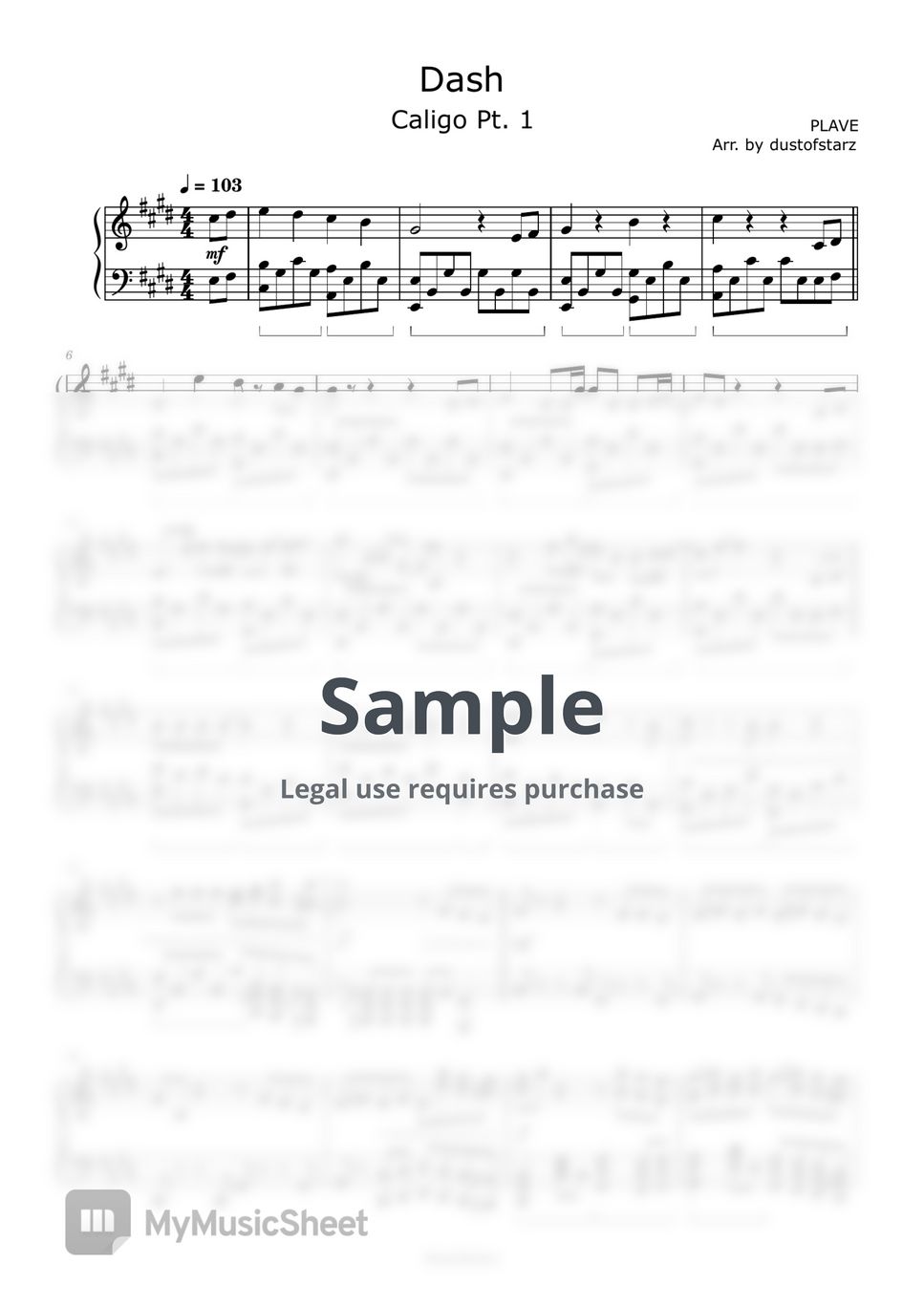 Plave - Dash Sheets by dustofstarz