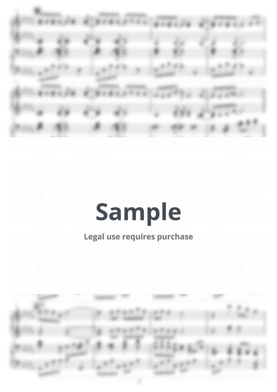 坂本龍一 - Merry Christmas Mr. Lawrence Sheets by Eri Nagayama