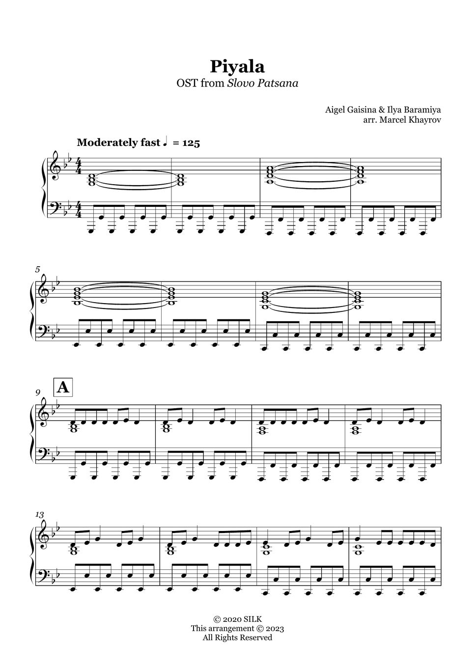 Aigel - Piyala نوتة by Marcel Khayrov