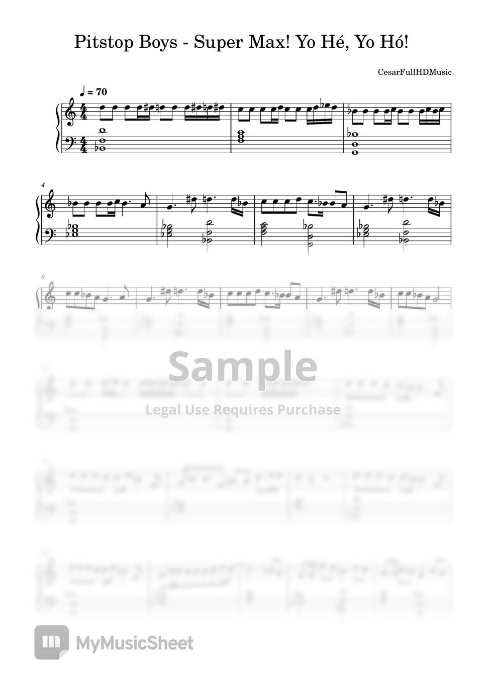 Pitstop Boys - Super Max F1 Max Verstappen Sheets